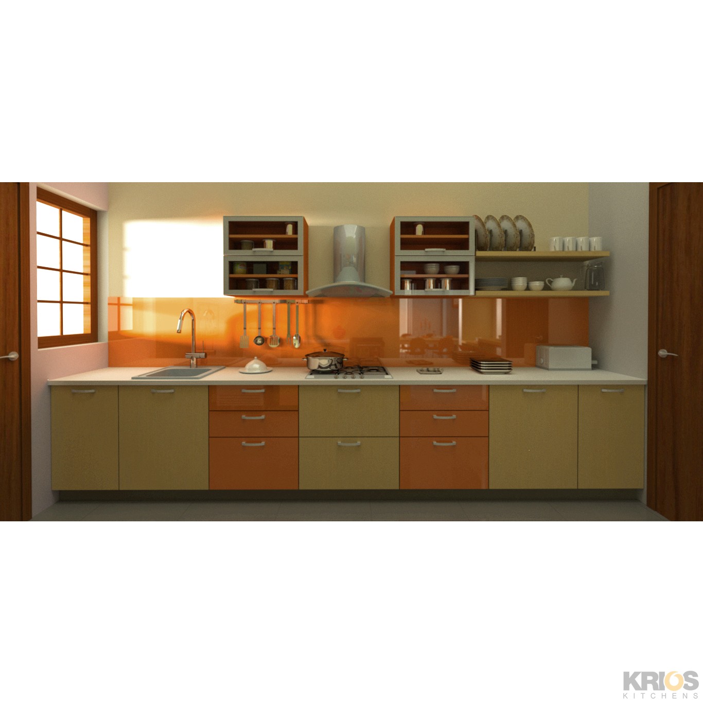 APRICOT - Parallel - Modular Kitchens