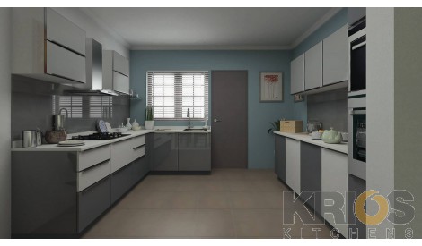 U Shaped Modular Kitchens | U Shaped Kitchen Designs