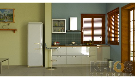 Straight Modular Kitchens | Straight Kitchen Designs Ahmedabad